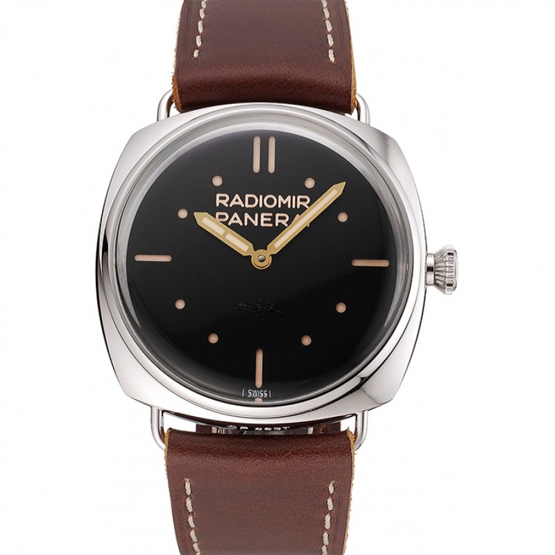 Panerai Radiomir Vintage-SLC PAM425 Zifferblatt schwarz Edelstahl ...