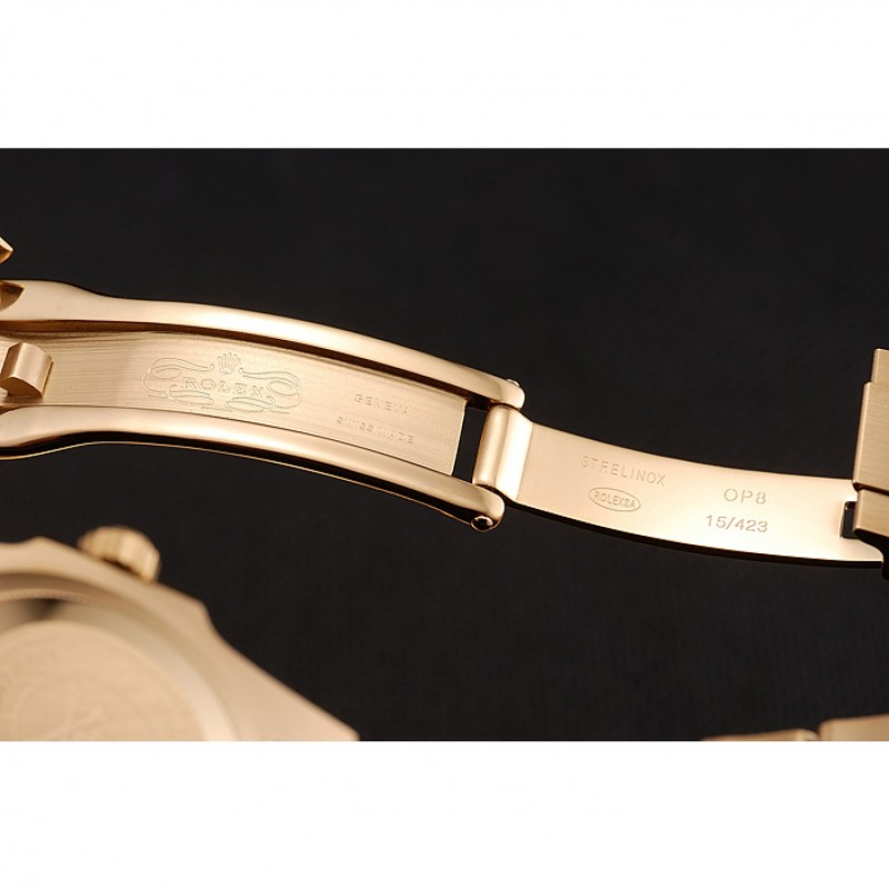 Rolex Mastermind Japan Limited Edition Black Dial Gold Gehäuse und ...