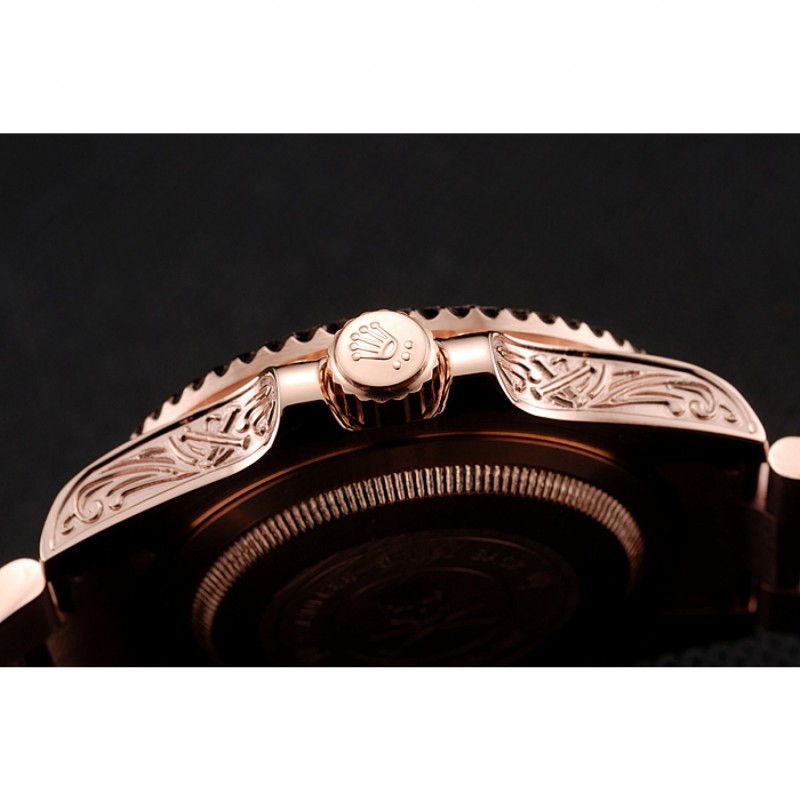 Rolex Mastermind Japan Limited Edition Black Dial Rose Gold Gehäuse und ...